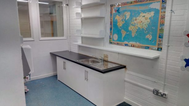 Completed New Classroom Sink - NML Contracts